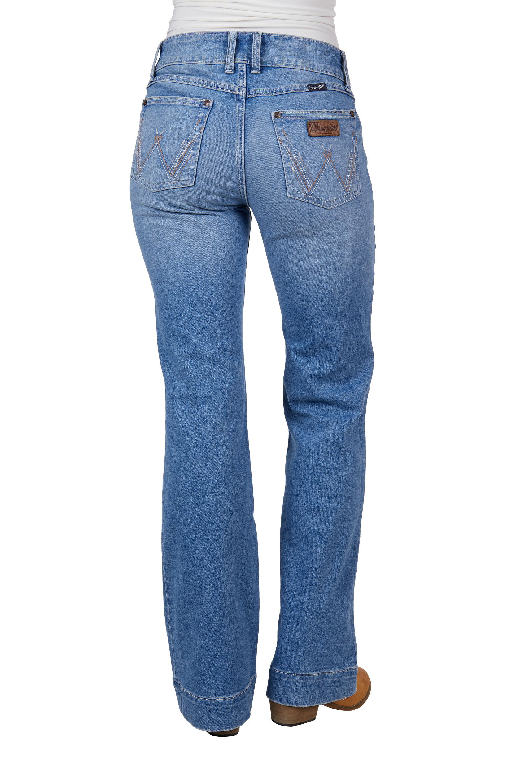 Brands :: Wrangler :: Wrangler Women's Hallie Trouser Jean - Mae